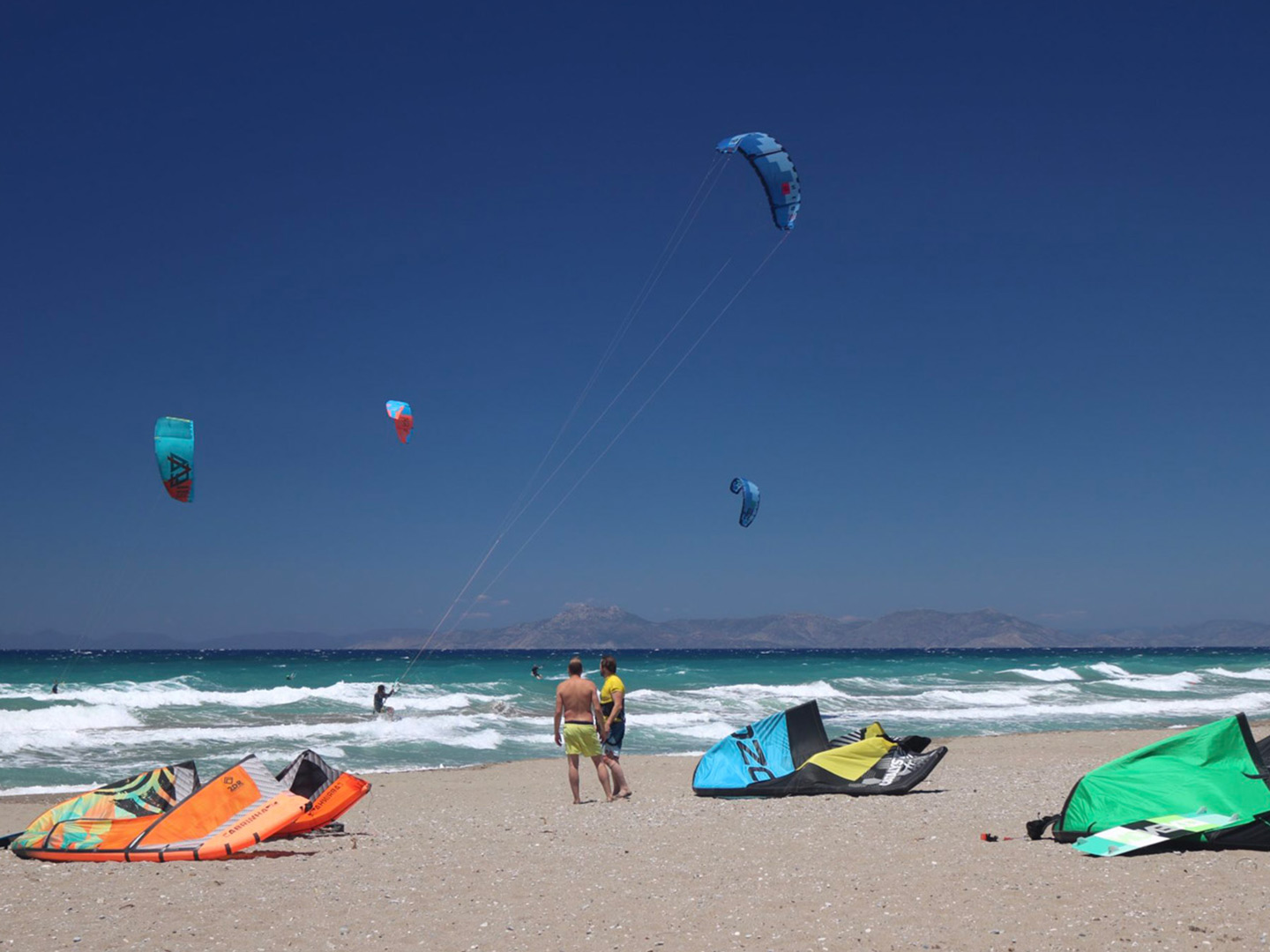 Dein Traumrevier zum Kitesurfen auf Rhodos - Meltemi Kiteclub
